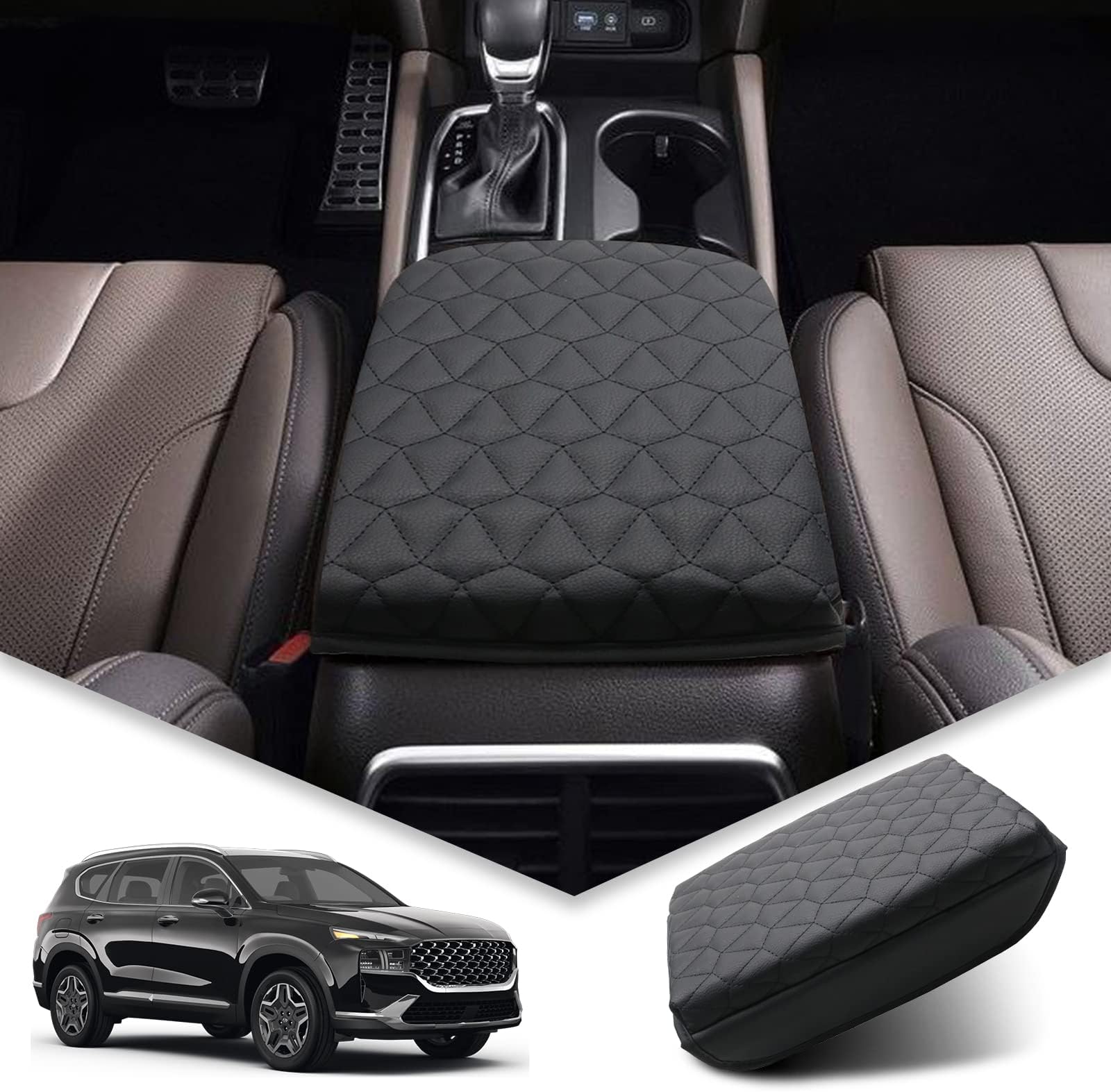 Amazon.com: BIBIBO Car Center Console Armrest Cover for 2019 2020 ...