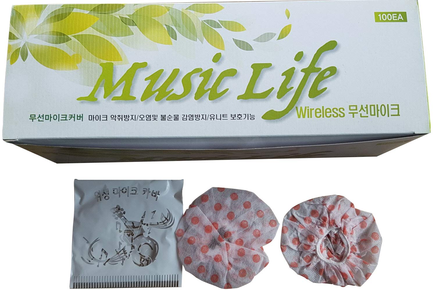 100 PCS (50 Pack) Mike Cover Disposable Microphone Grill Cover Mic ...