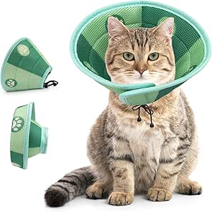 Dolahovy Cat Cone Collar, Soft Cat Recovery Collar Lightweight ...