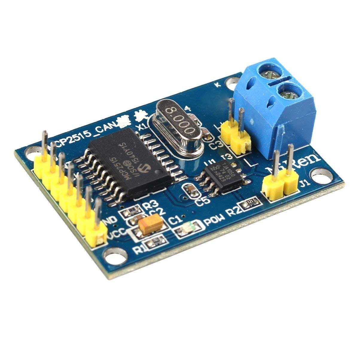 Buy DollaTek MCP2515 CAN Bus Module TJA1050 Receiver SPI Module for Arduino Raspberry Pi 51 ARM ...