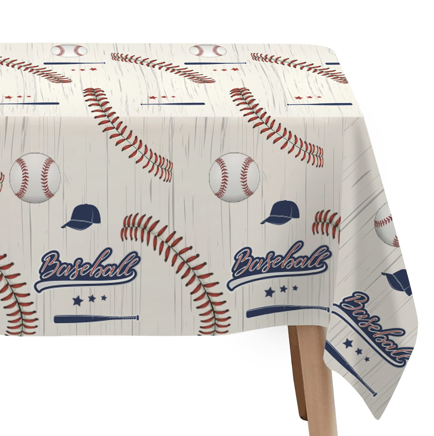 Snapklik.com : HIPVVILD Baseball Party Tablecloth, 2 Pack