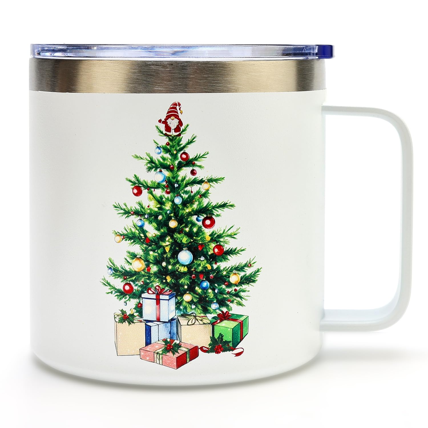 Amazon.com: Cute Christmas Tree Mug Gift for Women Men Present Idea ...