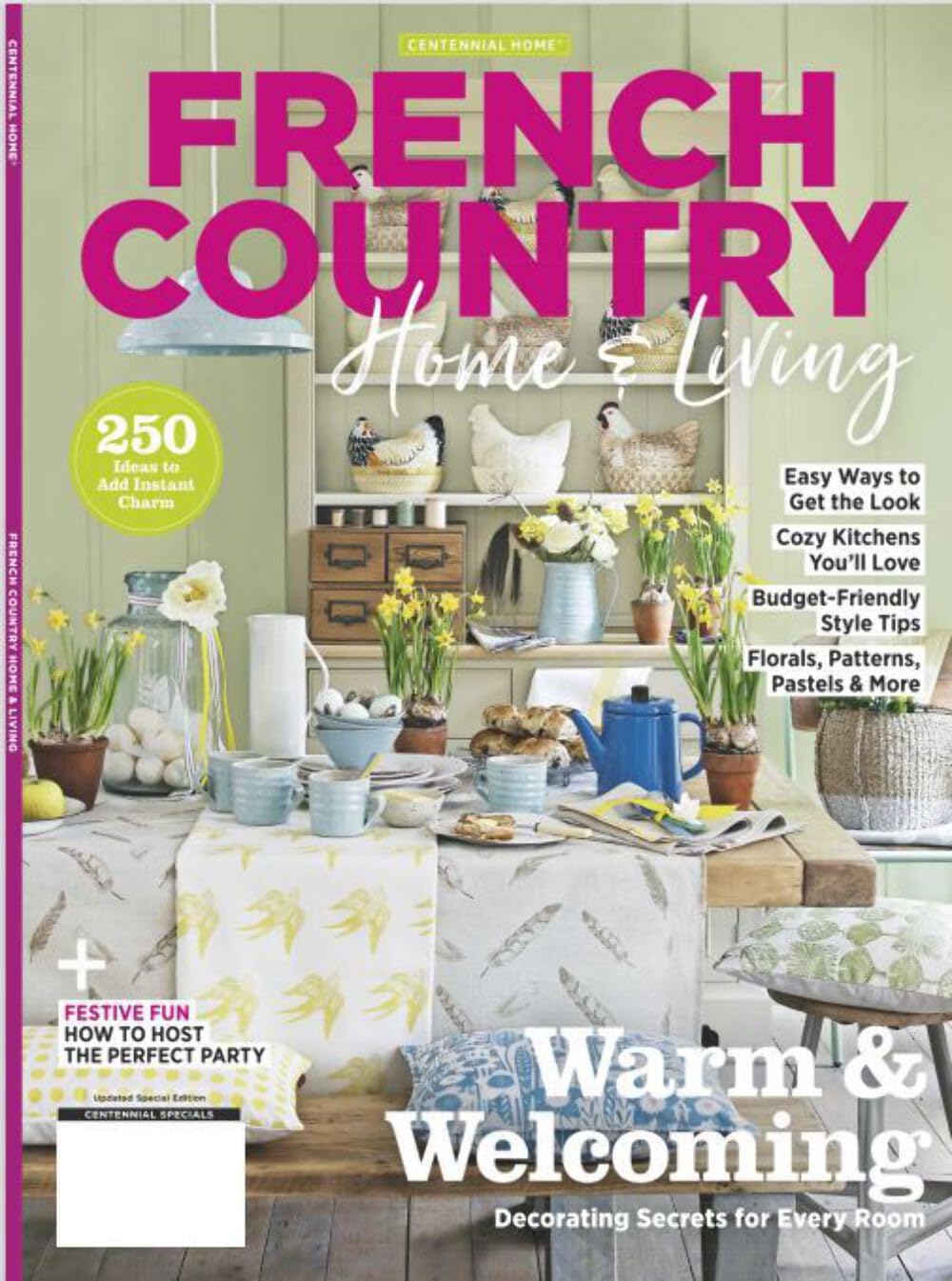 French Country - Home & Living: Warm & Welcoming, Decorating Tips, 250 ...