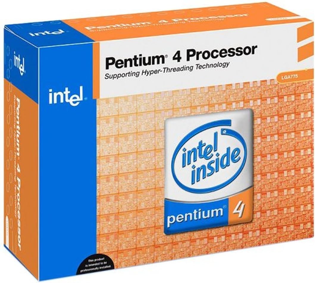 Intel Pentium 550 3.4GHz 1MB L2 processor - processors (Intel Pentium 4, 3.4 GHz, Socket T (LGA ...