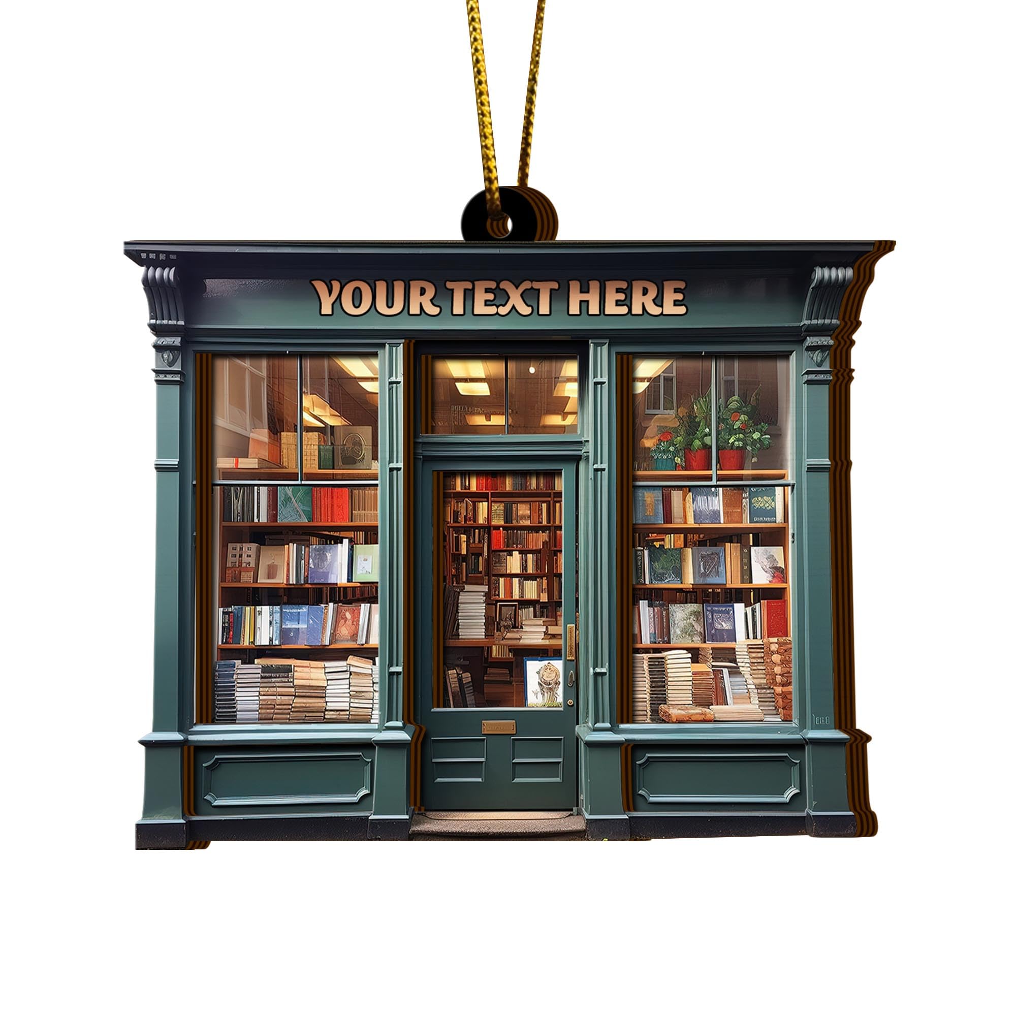 Amazon.com: Artsy Woodsy Christmas Decor Personalized Books Bookstore ...