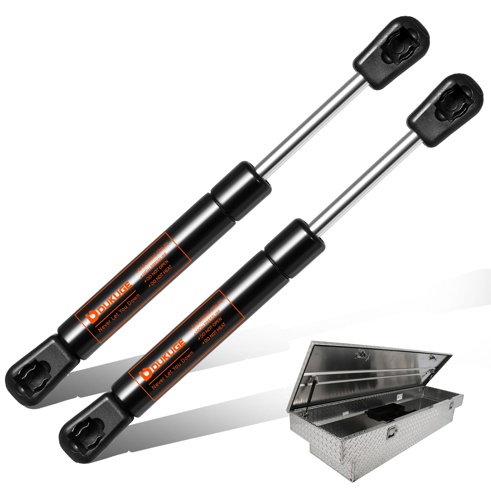 Snapklik.com : 10 Inch 80lb/356N Gas Struts, 10" Gas Spring Shocks Lift ...
