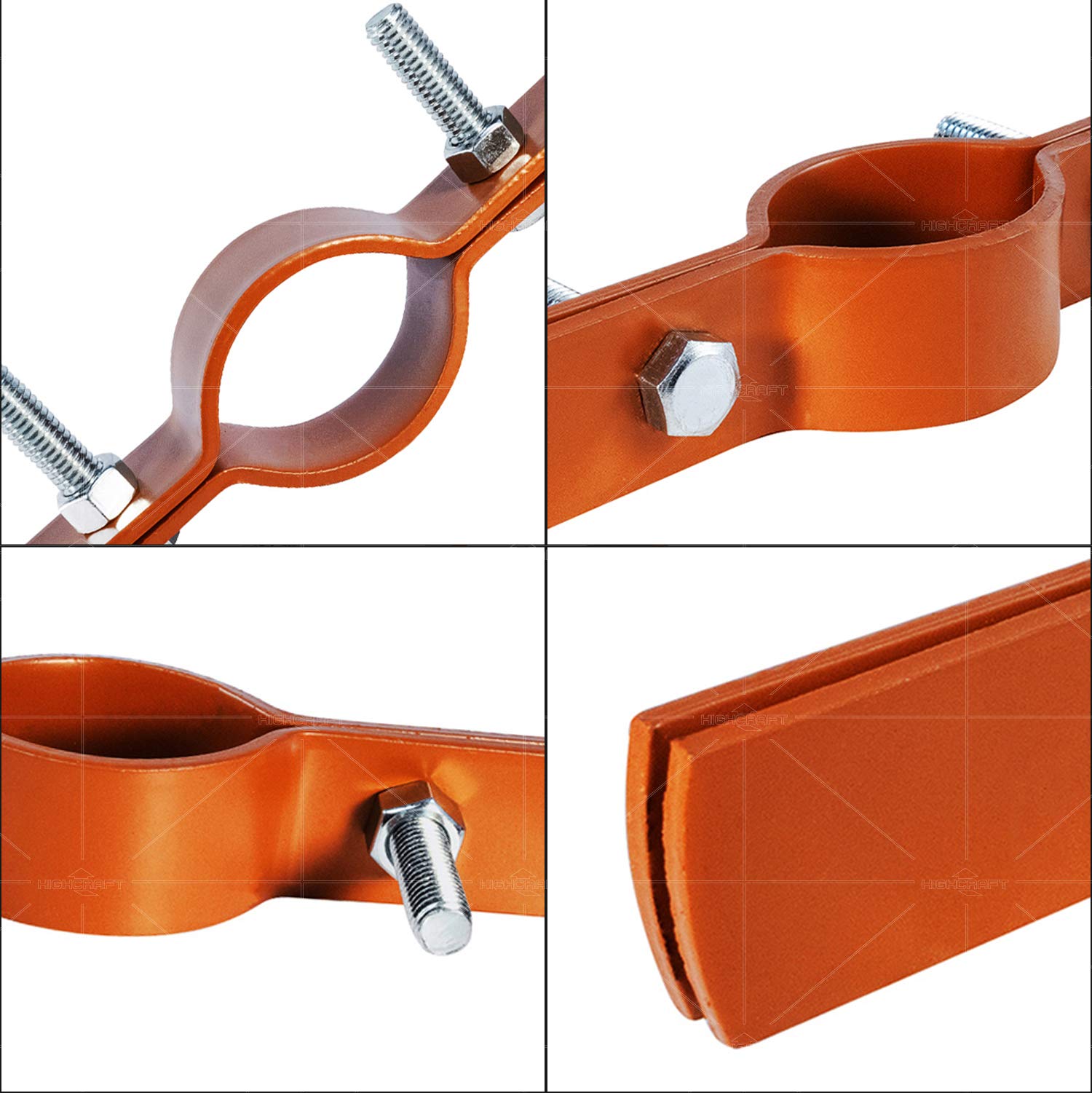 Snapklik.com : Highcraft DMST-FD04 Riser Clamp Vertical Pipe Hanger