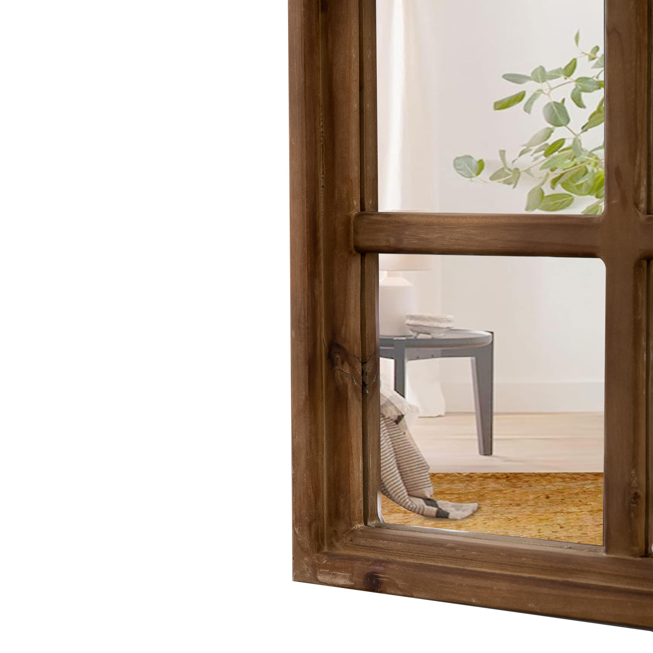 Faux Wooden Window Frame Mirror 11 FAKE WINDOW Ideas | Fake Window,