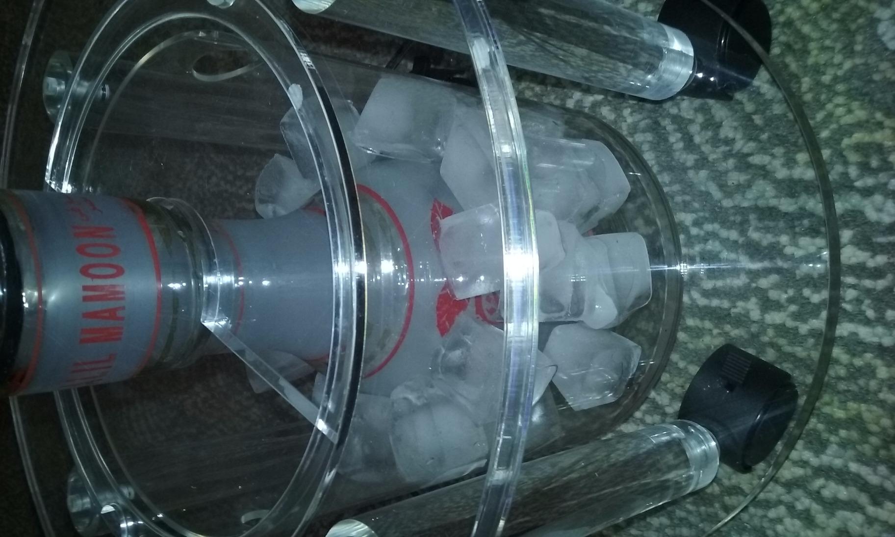 Amazon.com: Clear Acrylic Ice Bucket, Accessory for Hookah Stand, With ...