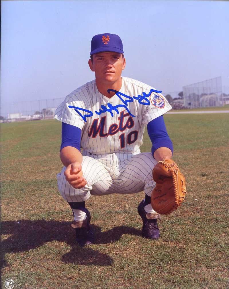 Duffy Dyer (1969 NY Mets) Autographed/ Original Signed 8x10 Photo at ...