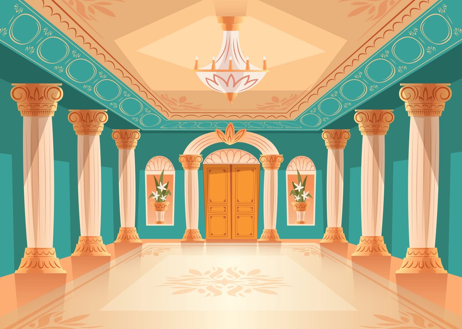 Greek Palace Interior