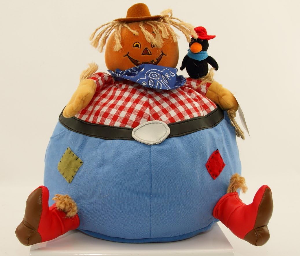 Amazon.co.jp: パッチのpumpkin- Figi Fat Scarecrow Plush Toy 12 " Tall : おもちゃ