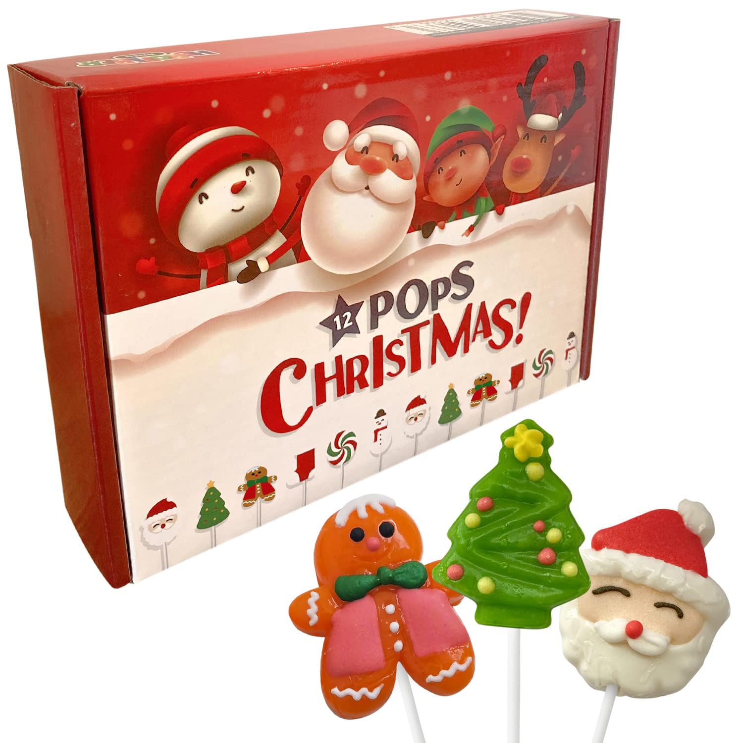 Amazon.com : 12 Christmas Candy Stocking Stuffers. Great Snacks for ...