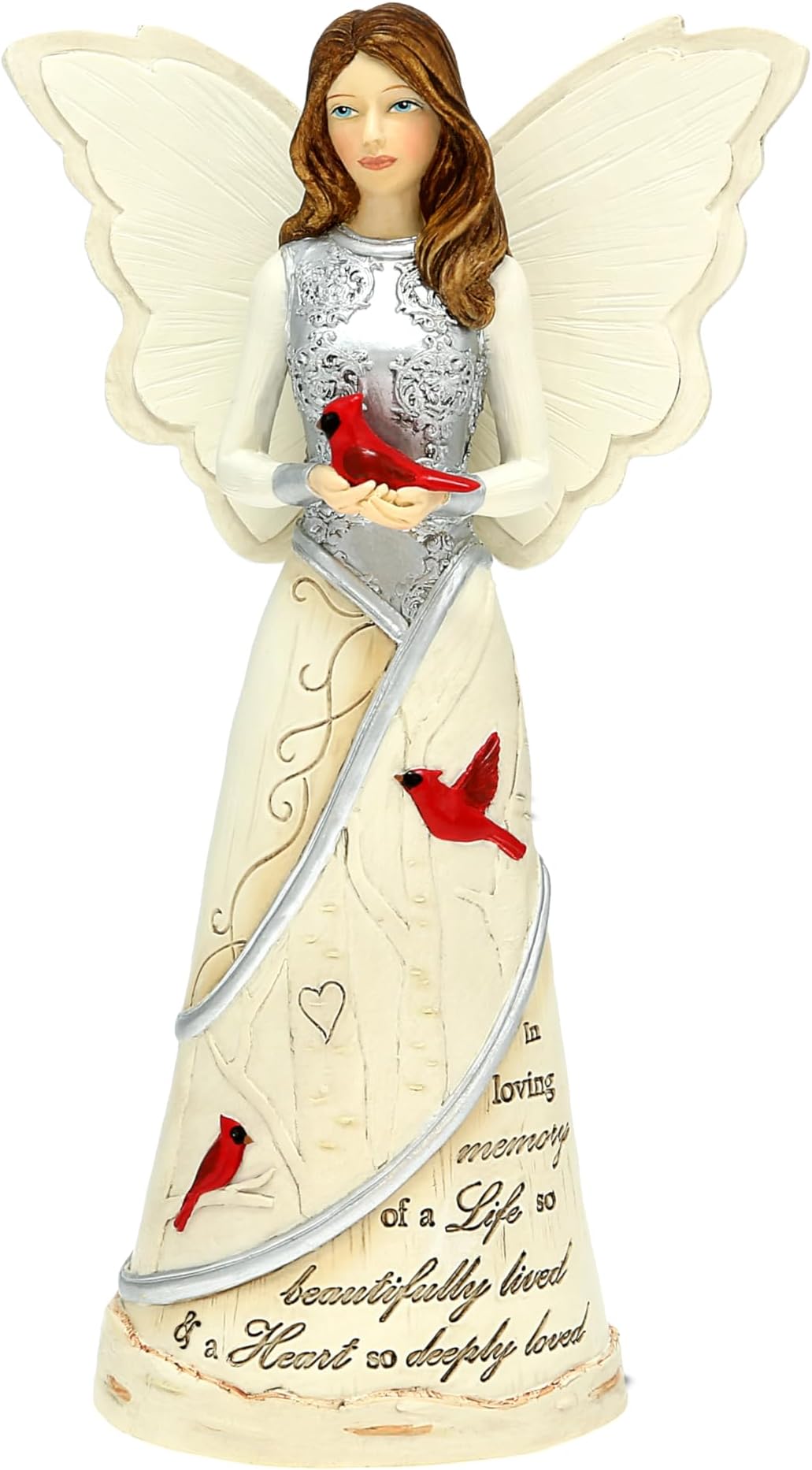 Amazon.com: Roman Cardinal Memorial Angel Heavenly Blessings Figurine ...
