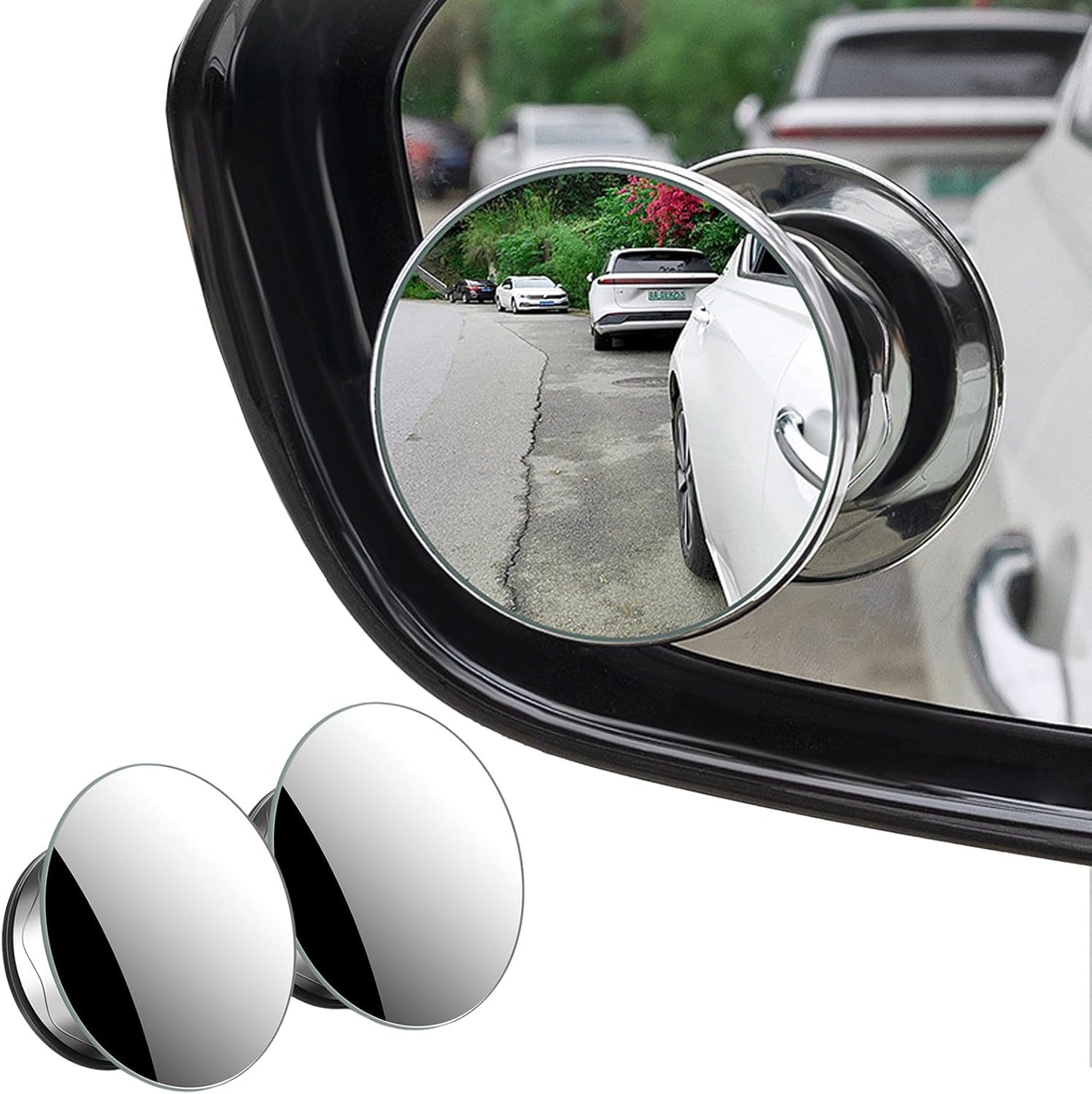 Amazon.com: 2PCS Blind Spot Mirror, Circular High-Definition Glass Rear ...