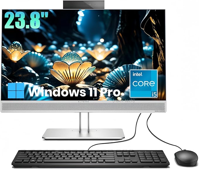 Amazon.com: HP EliteOne 800 G3 All-in-One Desktop Computer, 23,8in FHD ...