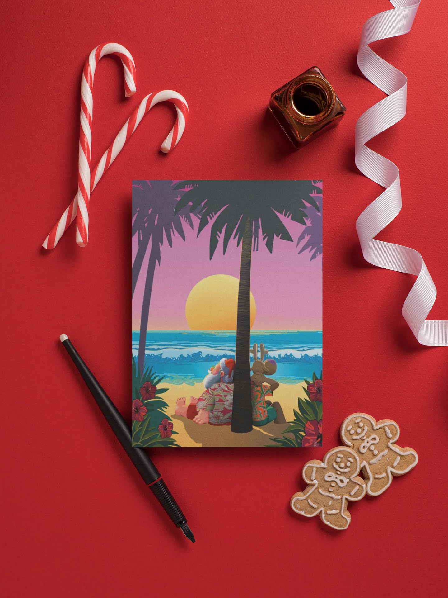 Personalized Tropical Christmas Cards Personalize Your Holidays With