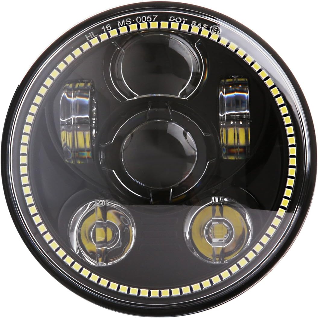 Amazon.com: Z-OFFROAD 5-3/4" 5.75 LED light Compatible with Motorcycle ...