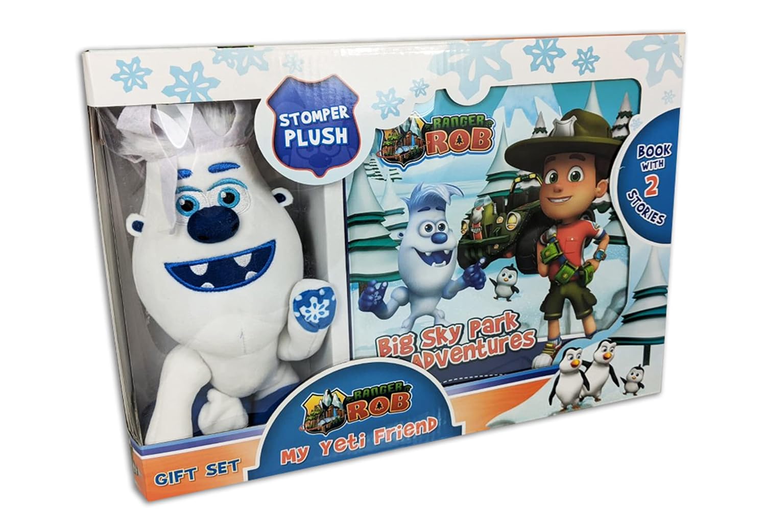 CrackBoom! Books Ranger Rob: My Yeti Friend Gift Set: Book with 2 ...