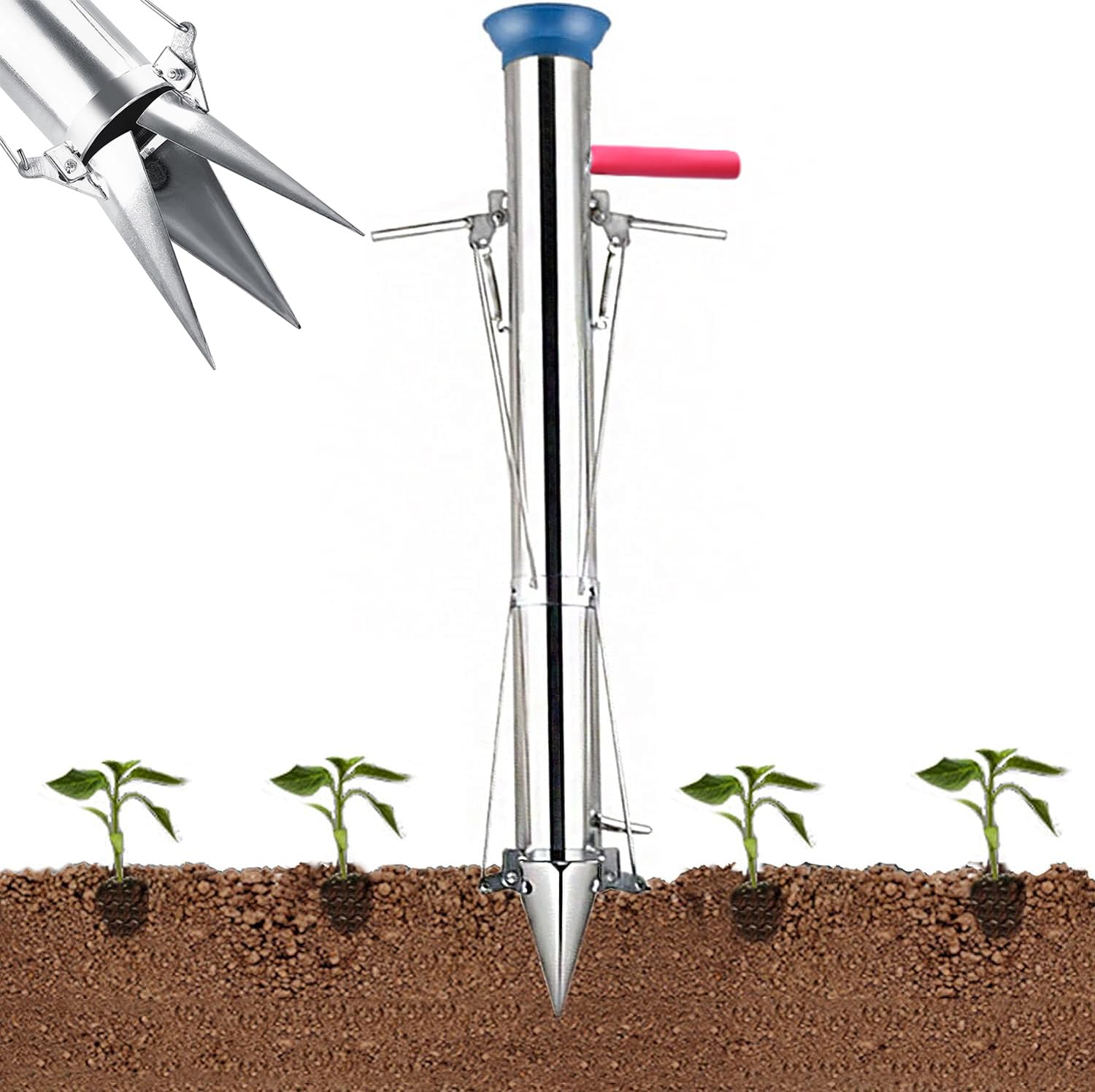 Hand Transplanter Plant Raco Hand Spade/Transplanter For Pot Plants