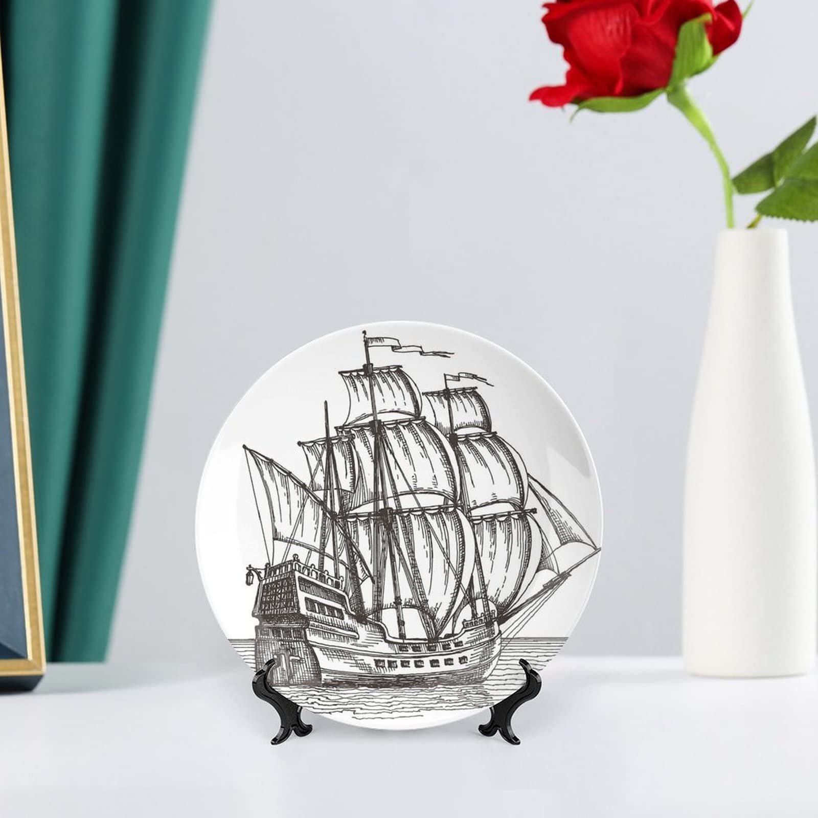 Ceramic Pirate Ship Old Modern Handicrafts | Pirate Ship (Exclusive