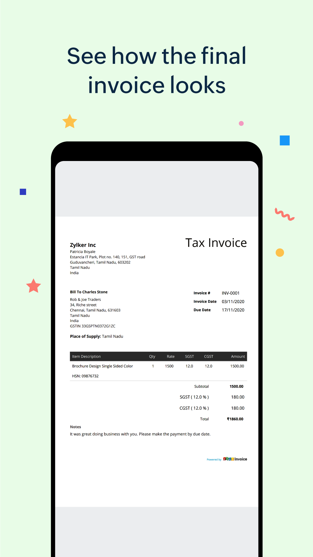 Free GST Invoice Generator:Amazon.in:Appstore for Android