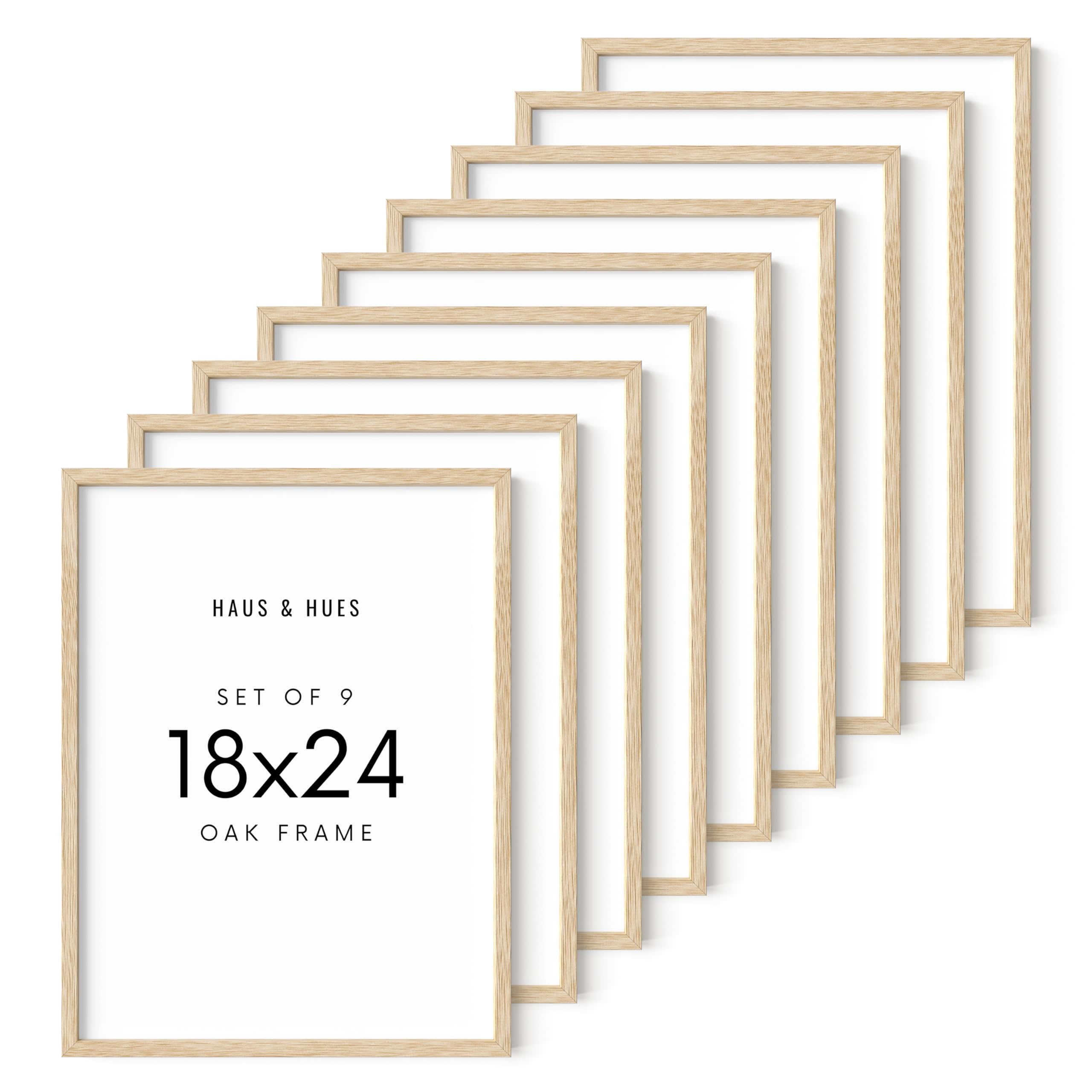 Amazon.com - HAUS AND HUES Beige 18 x 24 Poster Frame Set of 9-18 x 24 ...