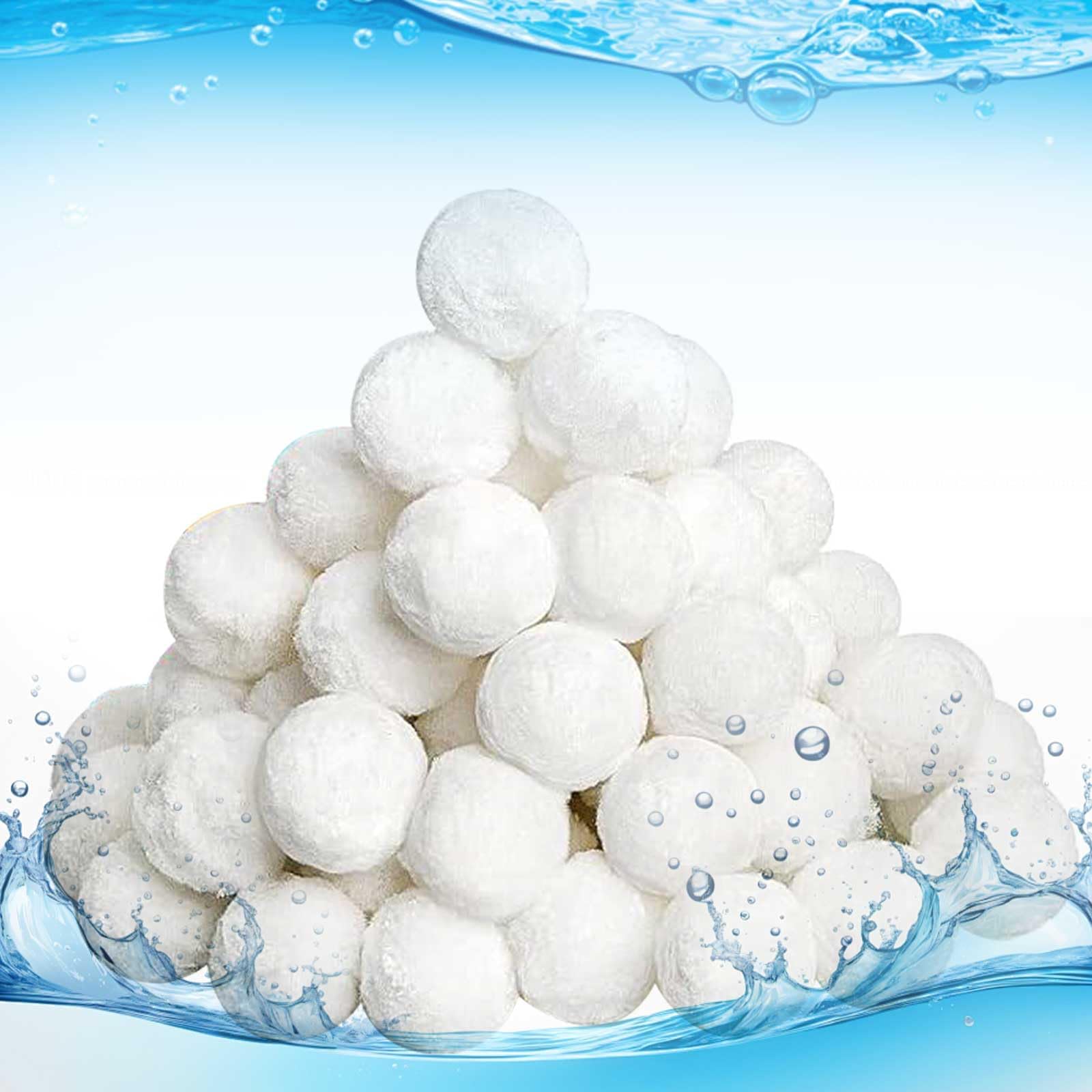 Amazon.com : ZYZLGCWD 1.5lbs Pool Filter Balls for Sand Filters, Filter ...
