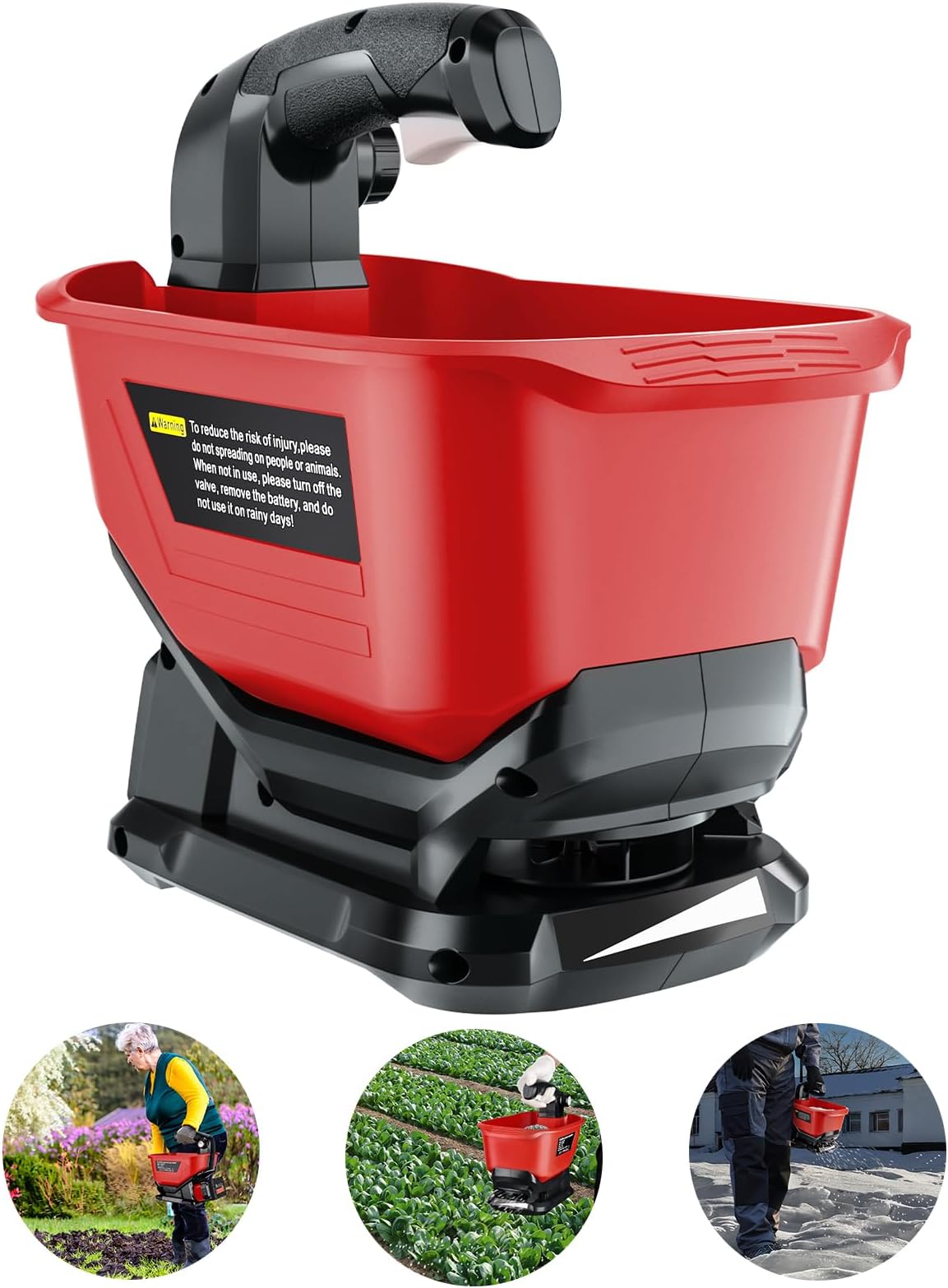 Amazon.com : Seed Spreader for Makita 18V LXT Li-ion Battery, Handheld ...