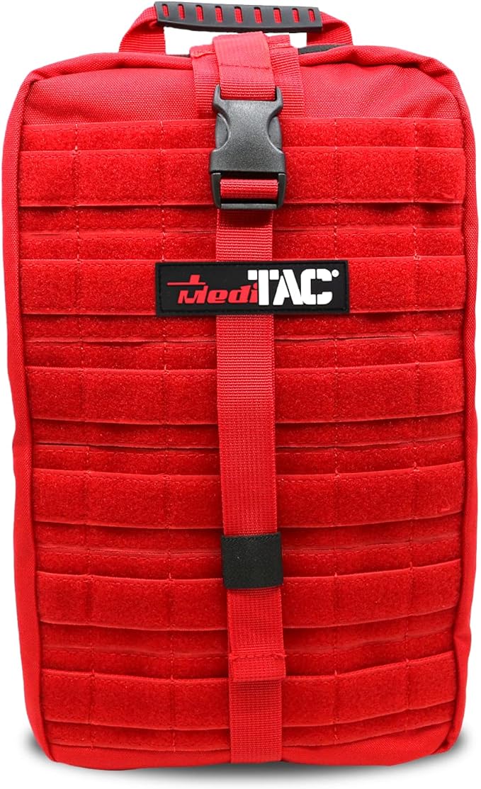 Amazon.com: MediTac Large Hawk Type Tactical Trauma Bag - Hook and Loop ...