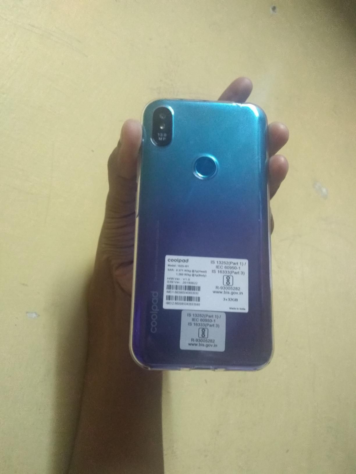 Coolpad Cool 3 Plus (Ocean Blue, 3GB RAM, 32GB Storage) : Amazon.in