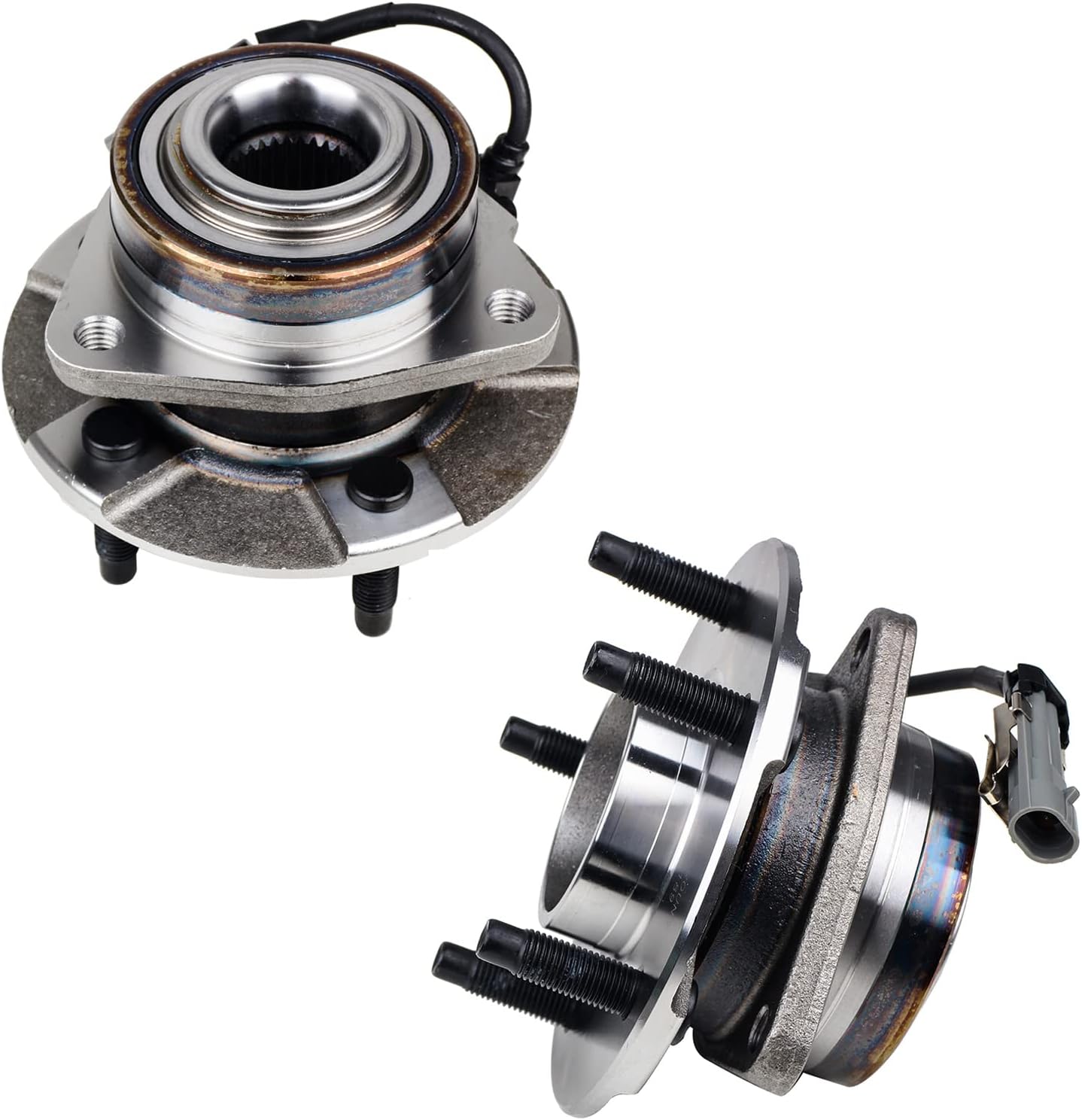 Amazon.com: KUSATEC 513189 Front 2PCS Wheel Bearing and Hub Assembly ...