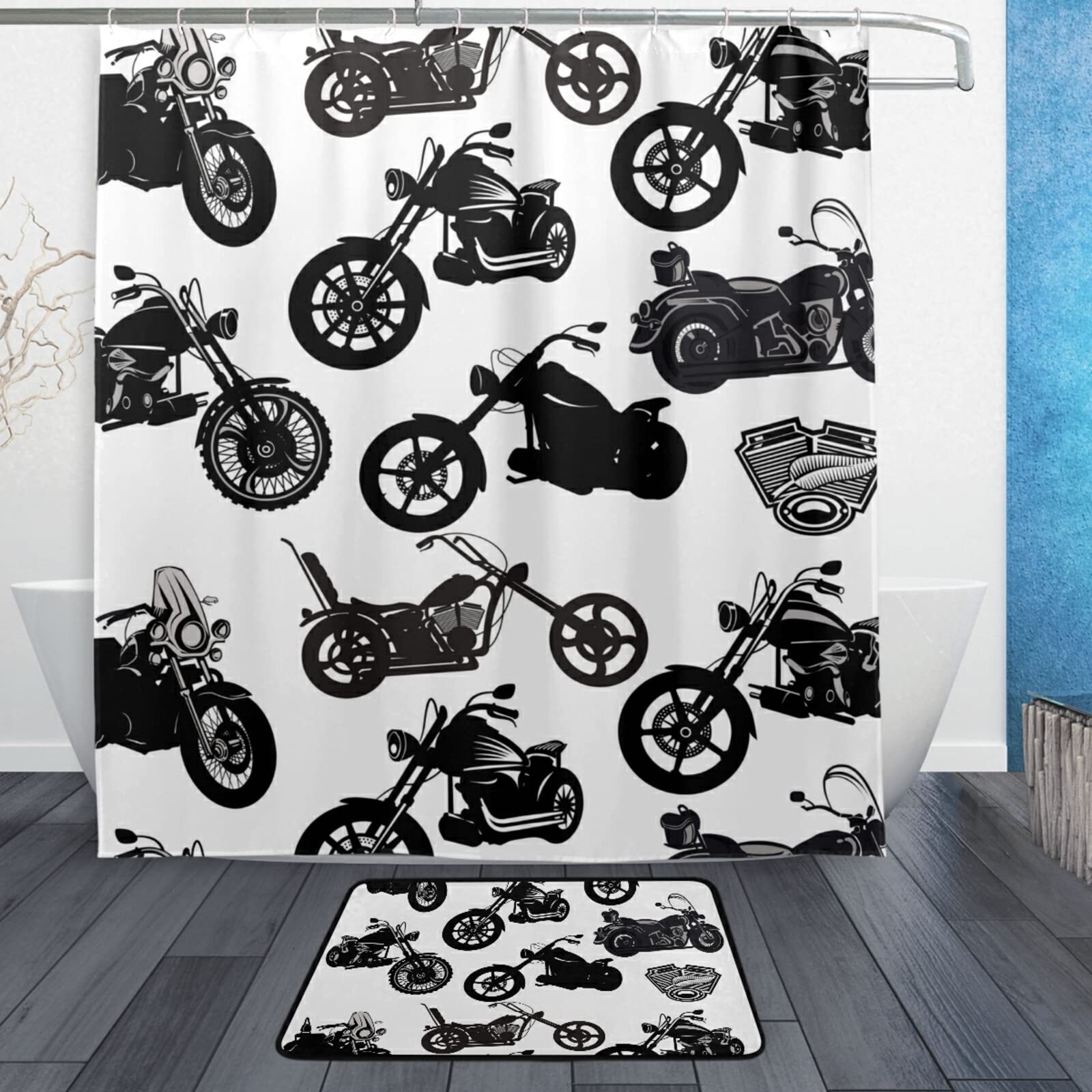 Motorcycle Silhouette Patterns Motorcycle Silhouette Design