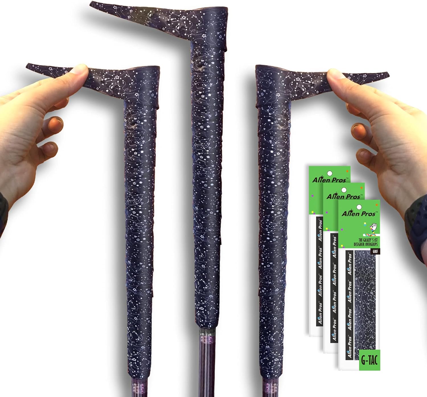 Alien Pros Golf Grip Wrapping Tapes (3-Pack) - Innovative Golf Club ...
