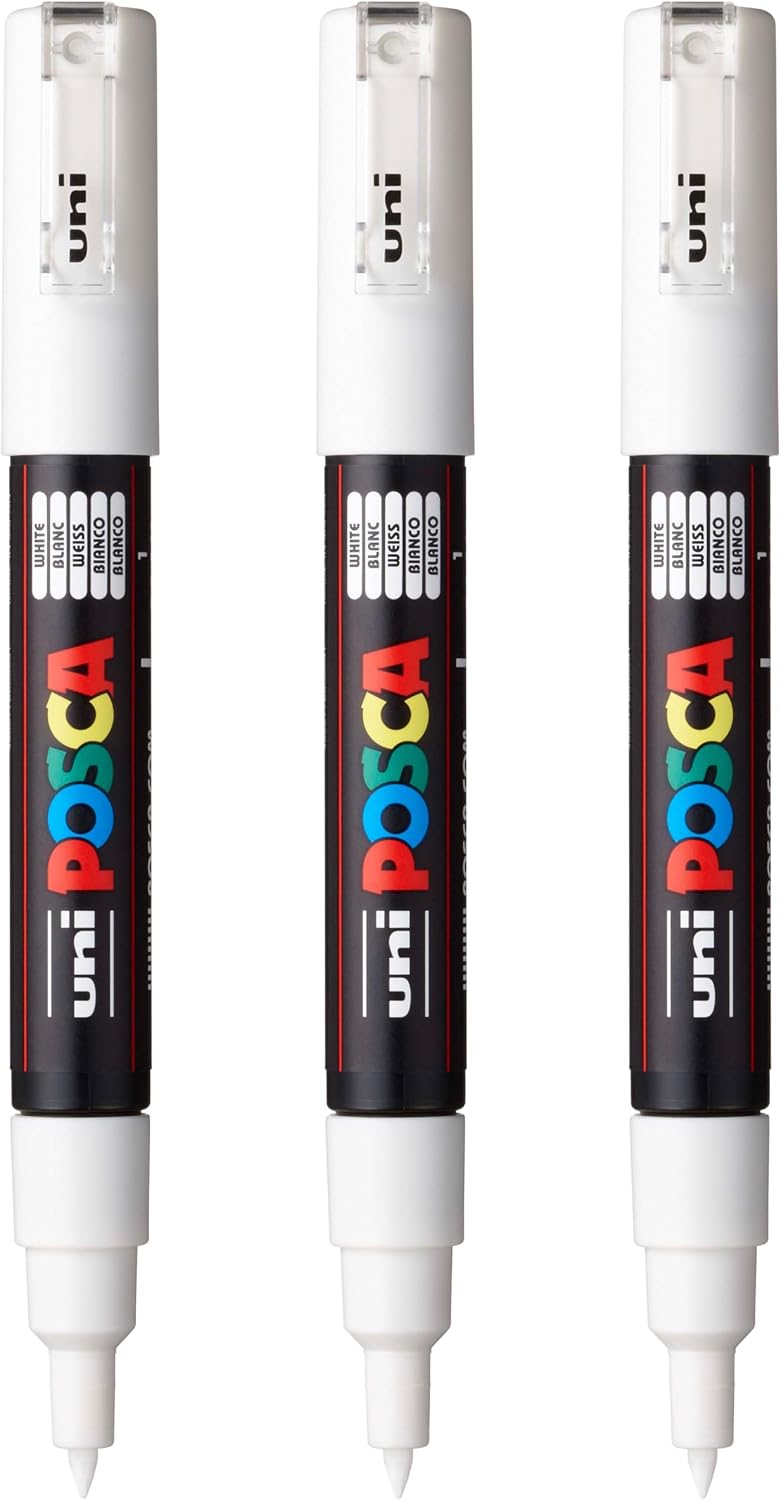 Amazon.com: posca PC-1M Water-Based Paint Markers, Extra Fine Tip (0 ...