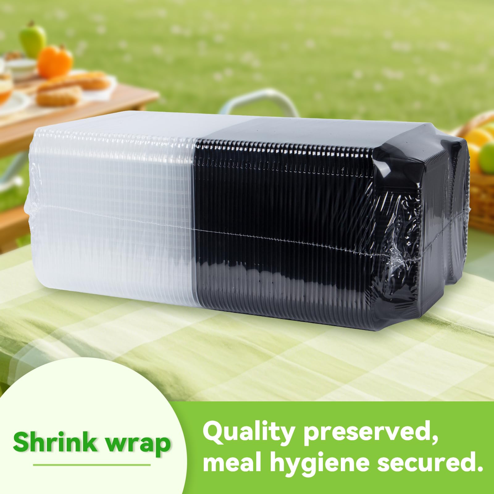 Snapklik.com : FRESHPAK Takeout Containers Reusable 40 Pack 40oz ...
