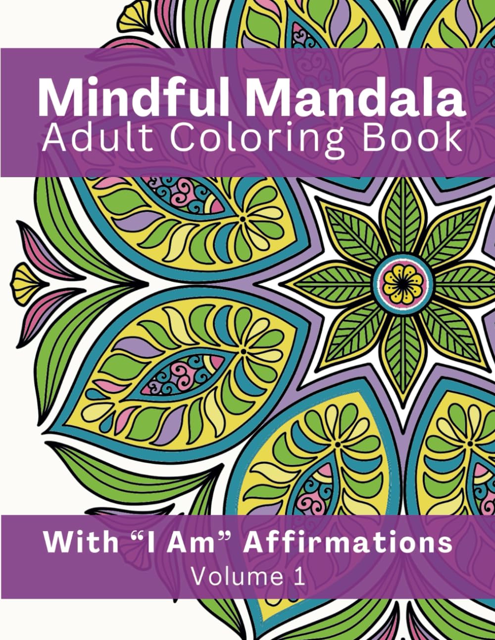 Amazon.com: Mandala Coloring Book for Adults Volume 1: Stress Relief ...