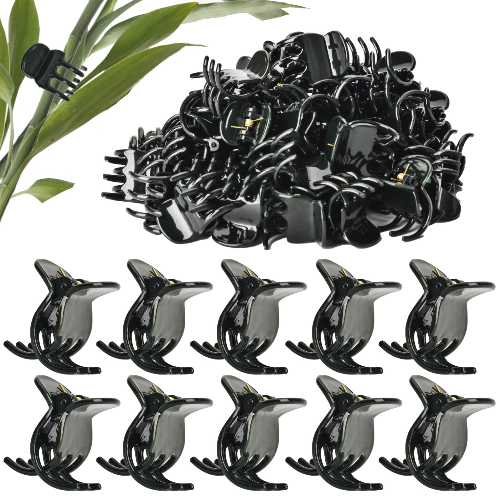 Amazon.com : AccEncyc 50 Pcs Large Plant Clips Orchid Clips Plant ...
