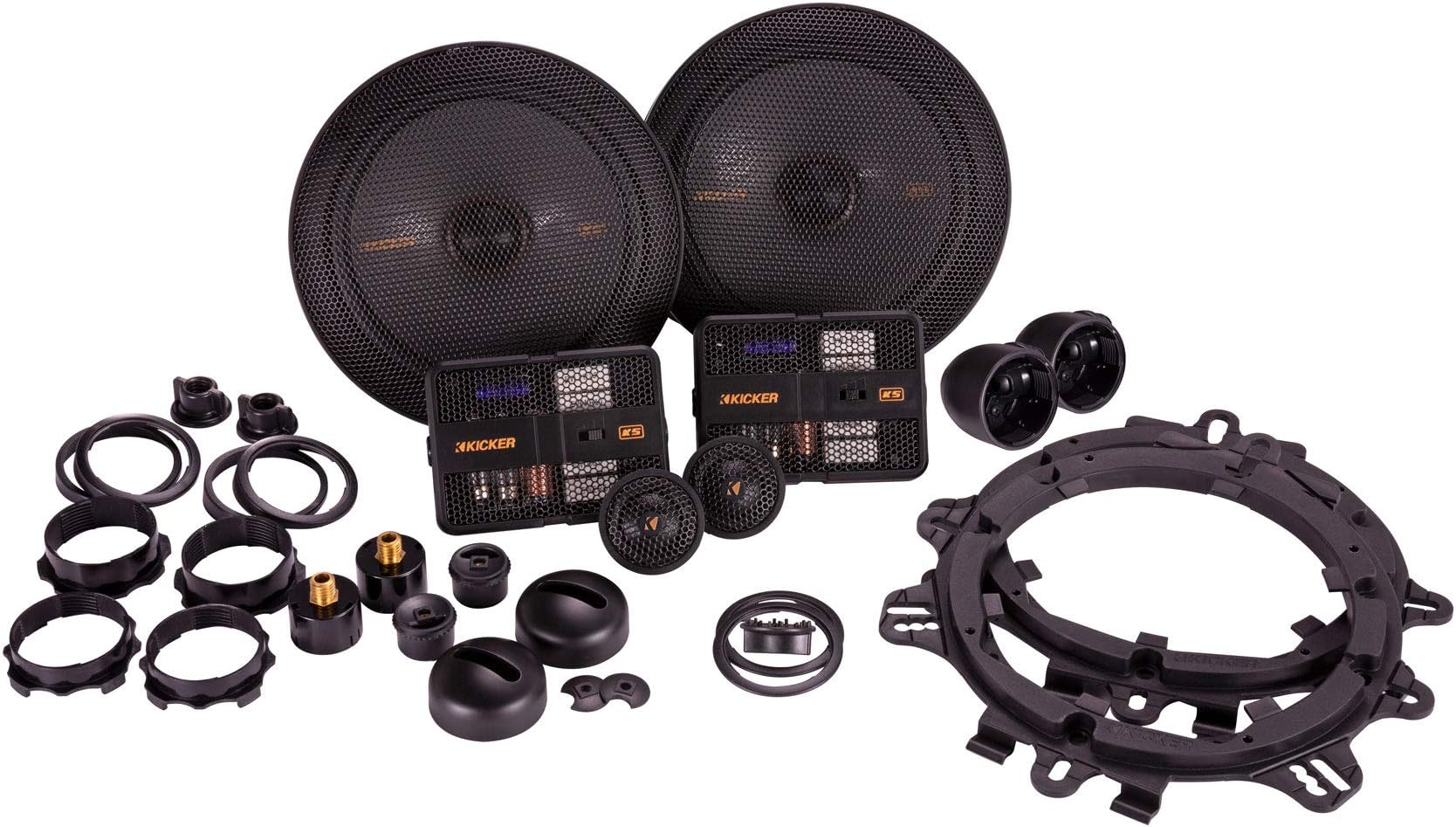 Amazon.com: KICKER 46CSS654 CS-Series CSS65 6.5-Inch (160mm) Component ...