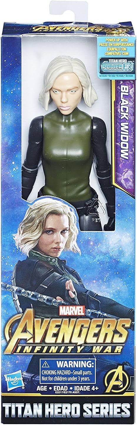 Marvel Infinity Krieg Titan Hero Series Black Widow with Titan Hero ...