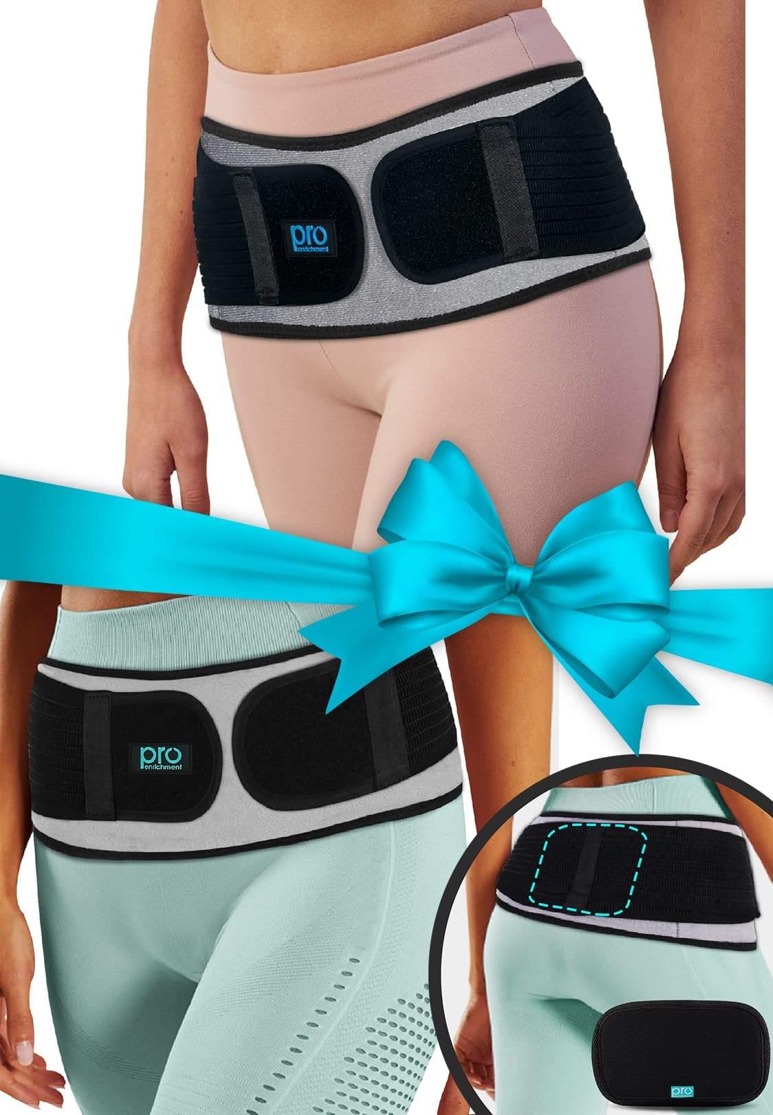 Amazon.com: Pro Enrichment Sacroiliac Si Hip Belt [Size Regular - 1st ...