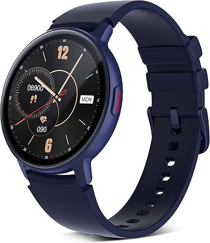 Bluetooth Smart Watch with Answer/Make Calls , 1.3" Round Face Full ...