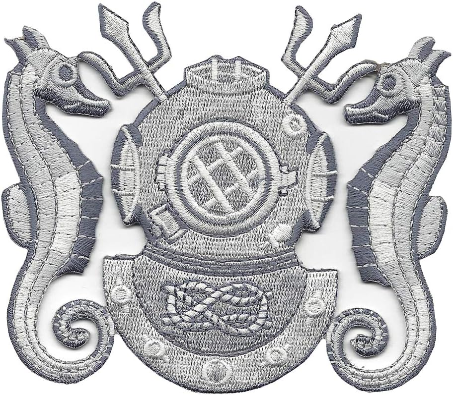 Amazon.com: Navy Master Diver Enlisted Badge Patch : Clothing, Shoes ...
