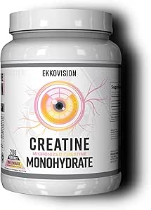 Amazon.com: Ekkovision Creatine Monohydrate Powder, Micronized, Pink Lemonade, Pre Workout ...