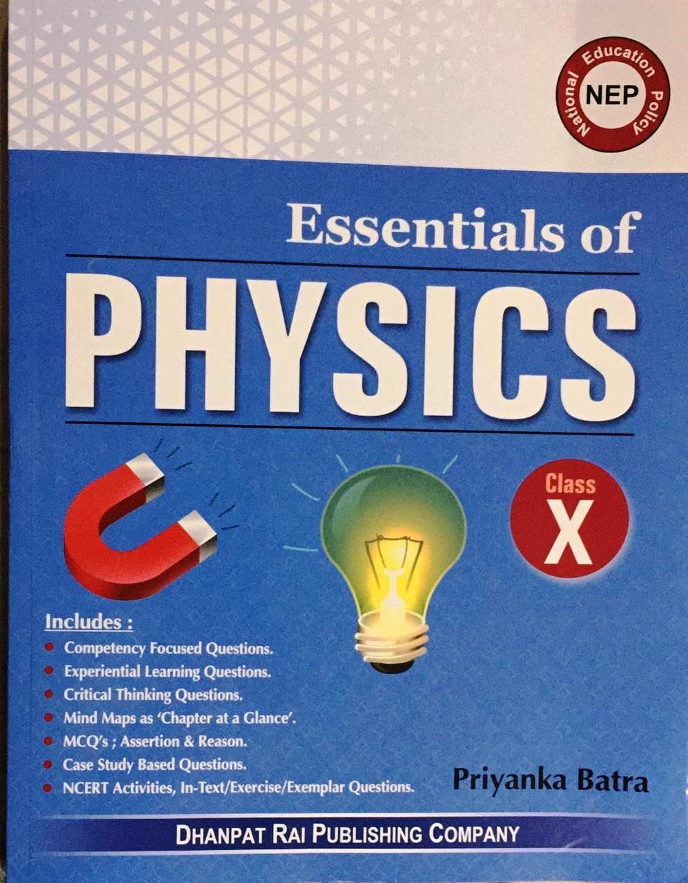 Essentials Of Physics 10th CBSE : Priyanka B.: Amazon.in: Books