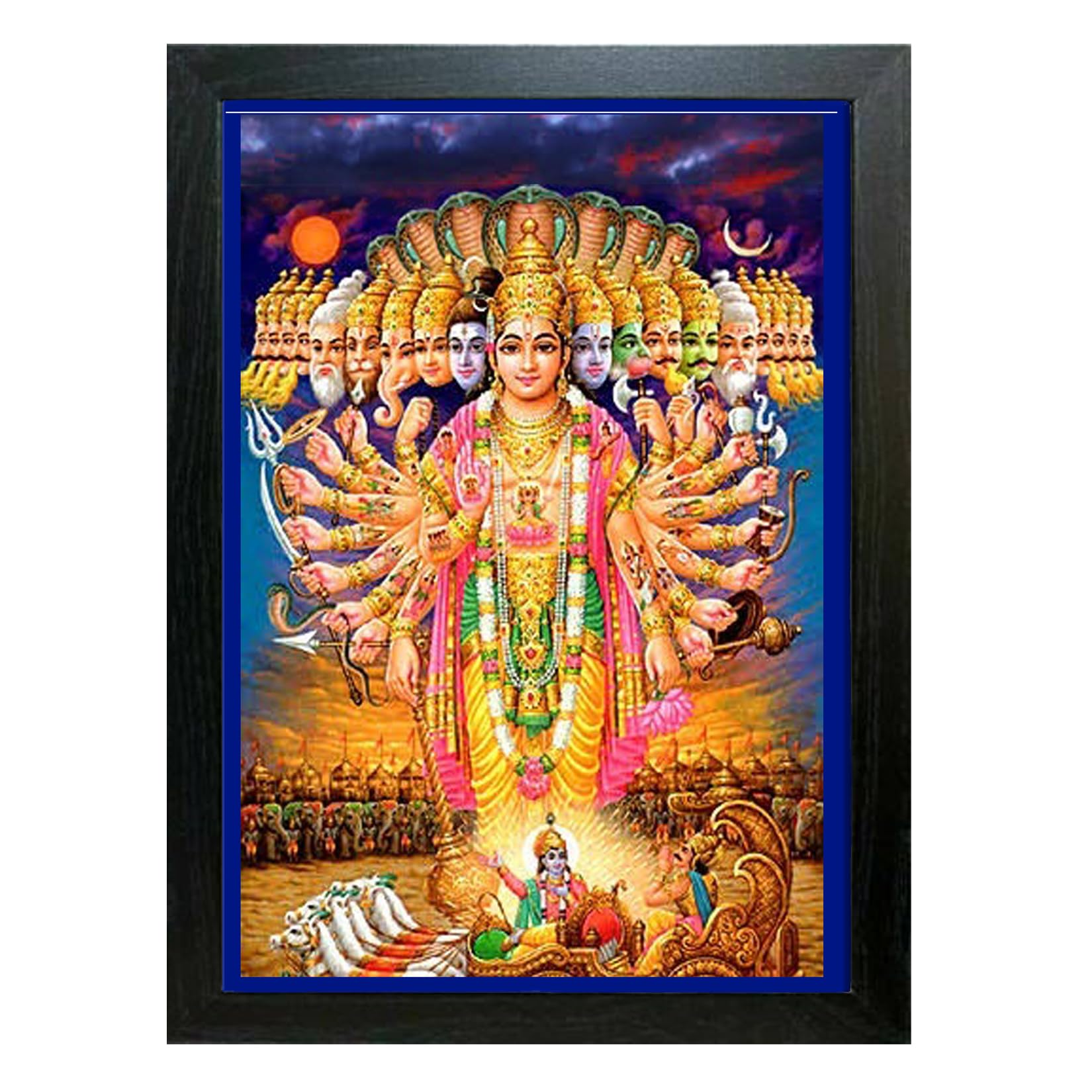 Krishna Virat Roop Photo Frame | Super Avtar Mahabharat Lord Vishnu ...