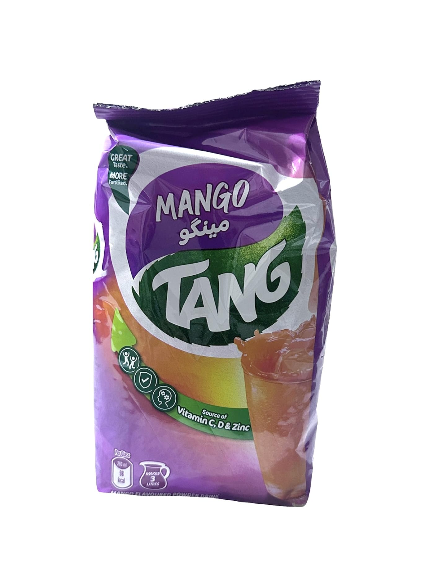 Tang Mango Flavoured Powder Drink 375g- Source of Vitamin C, D & Zinc ...