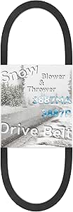 3887MA 5032024 Auger Drive Belt 1/2" x 31" Replacement for Murray ...