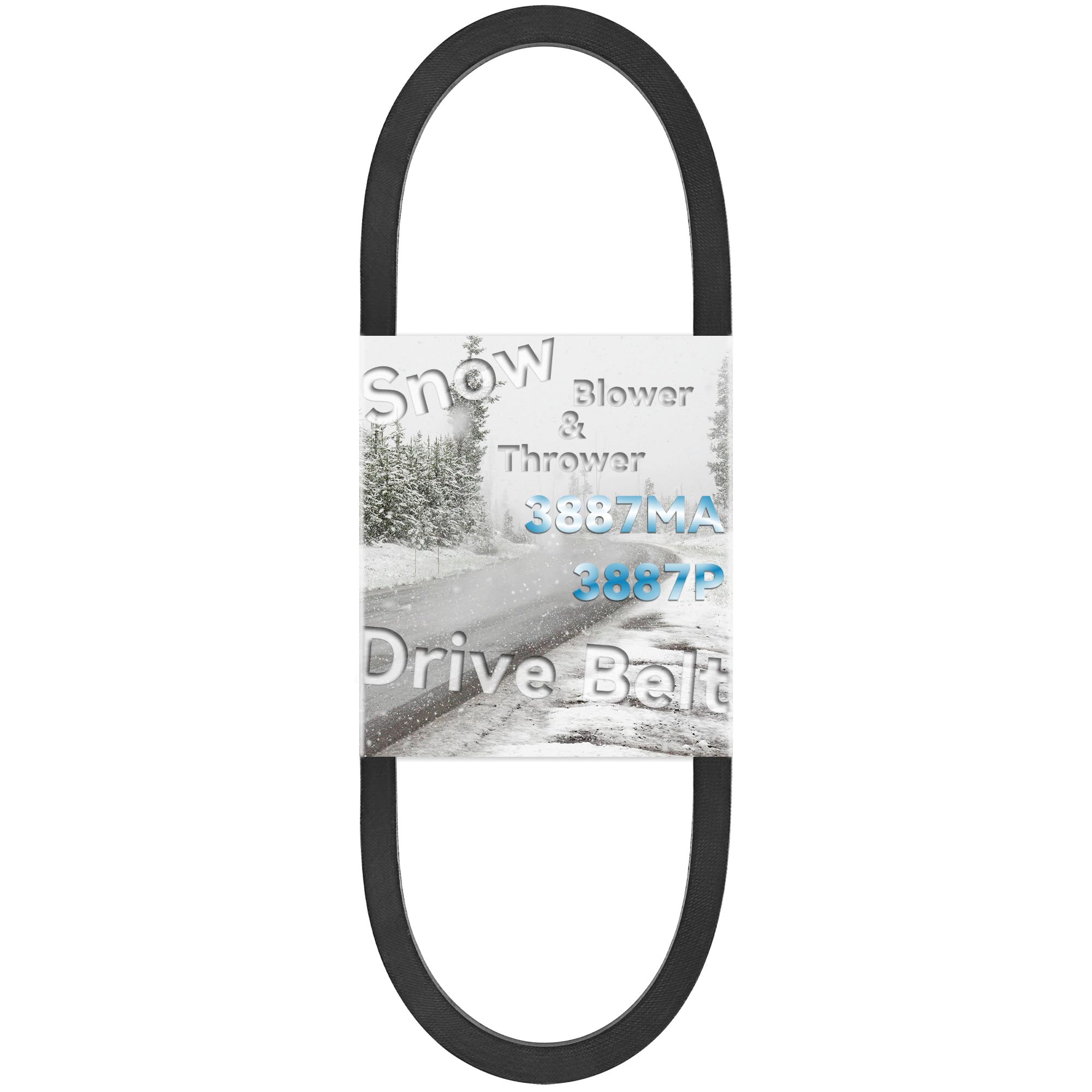 3887MA 5032024 Auger Drive Belt 1/2" x 31" Replacement for Murray ...