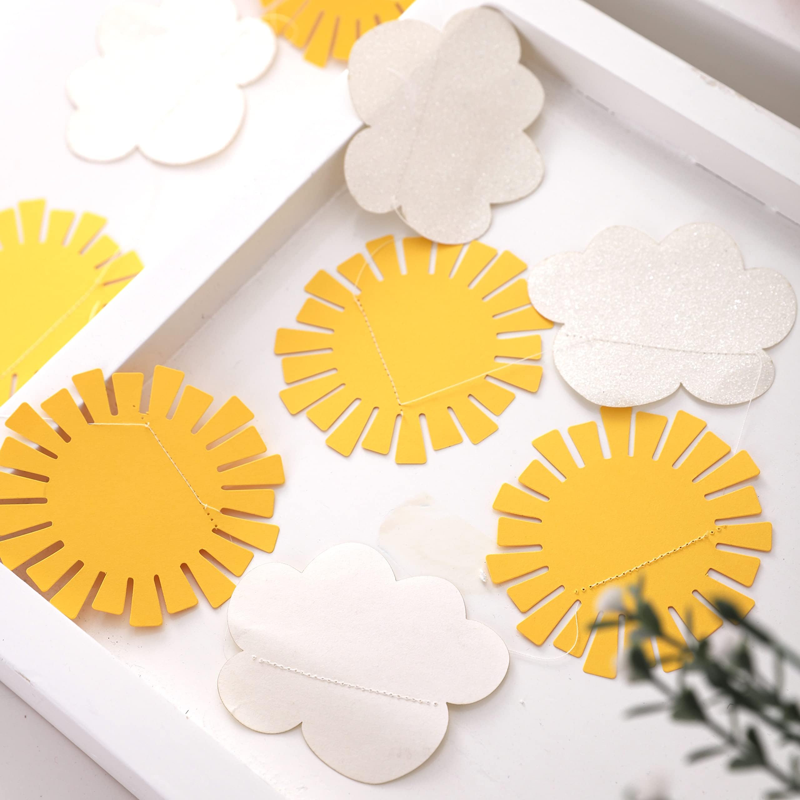 Amazon.com: ZAIBIANHAO Sunshine Wood Garland - You are My Sunshine ...